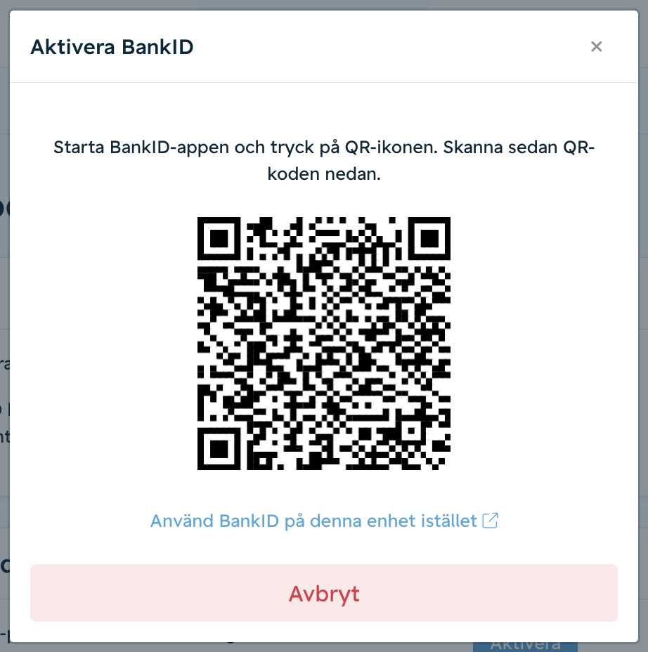 Hur aktiverar och loggar jag in med BankID? – Boardeaser AB